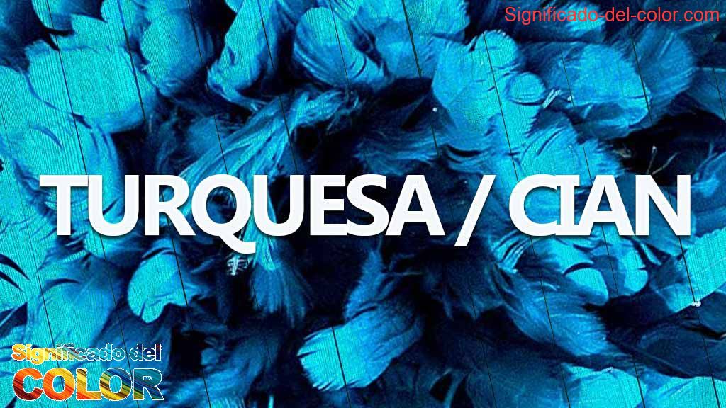 El color Turquesa o Cian y su Significado 🤔