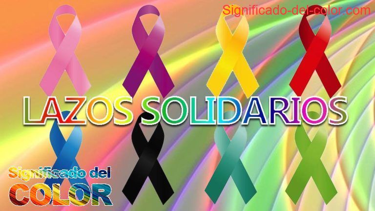 Significado de los Lazos de Colores Solidarios Significado-del-color.com