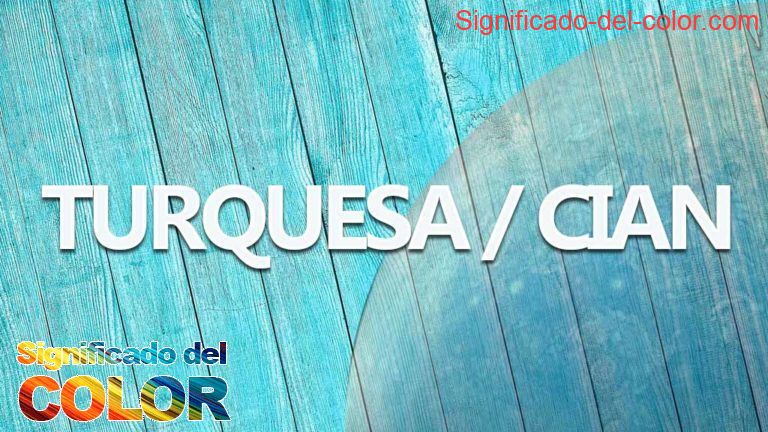 El color Turquesa o Cian y su Significado 🤔