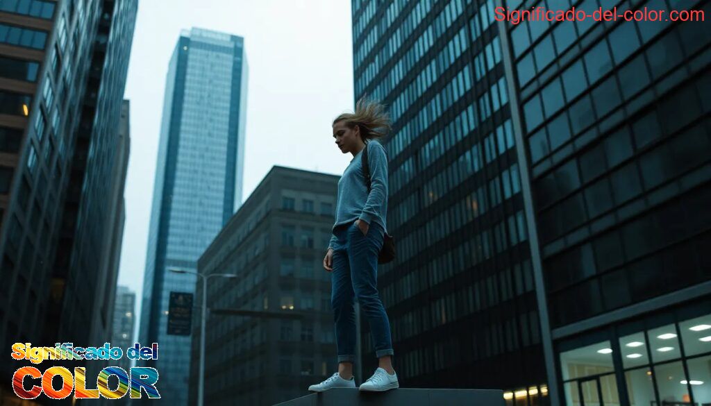 Color asociado a la ansiedad: significado y psicología