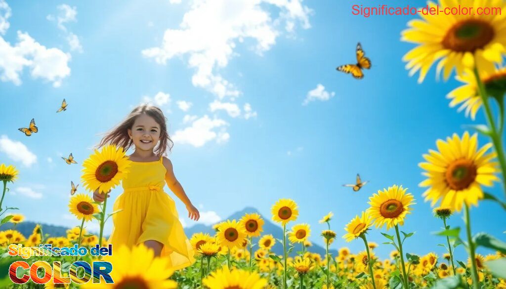 Color que simboliza la felicidad: significado y asociaciones